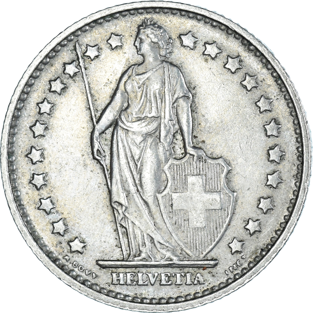 Coin, Switzerland, Franc, 1968 | European Coins