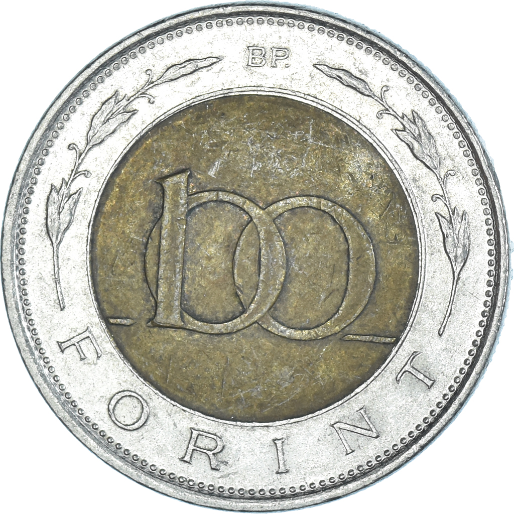 Coin, Hungary, 100 Forint, 1997 | European Coins