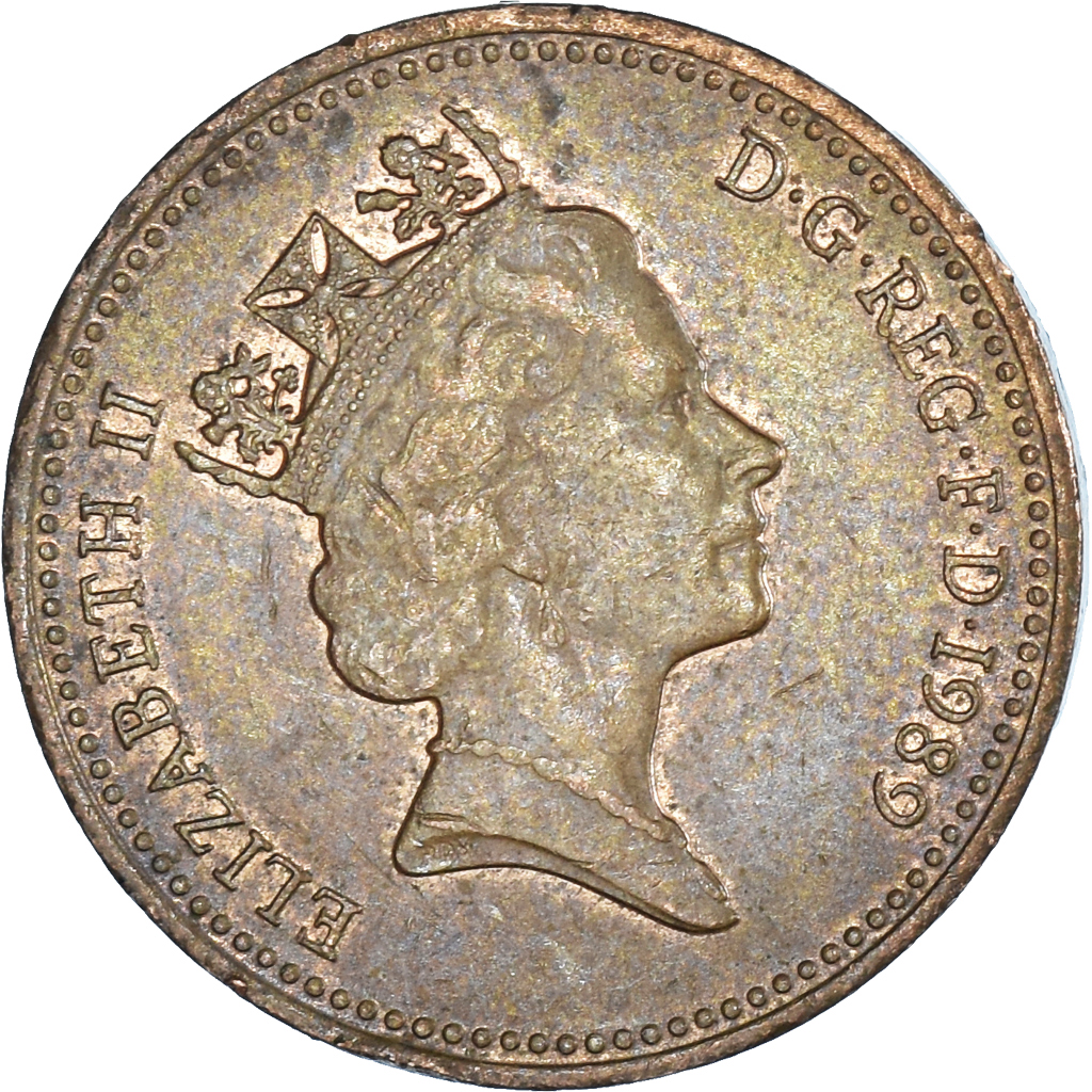 Coin, Great Britain, Penny, 1989 | European Coins