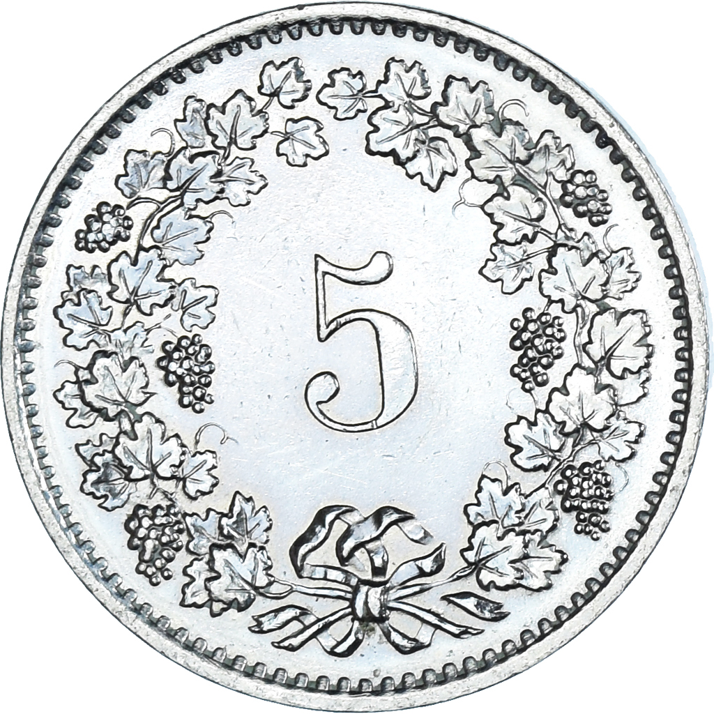 [#1437196] moneda, suiza, 5 rappen, 1976 - Compra venta en todocoleccion