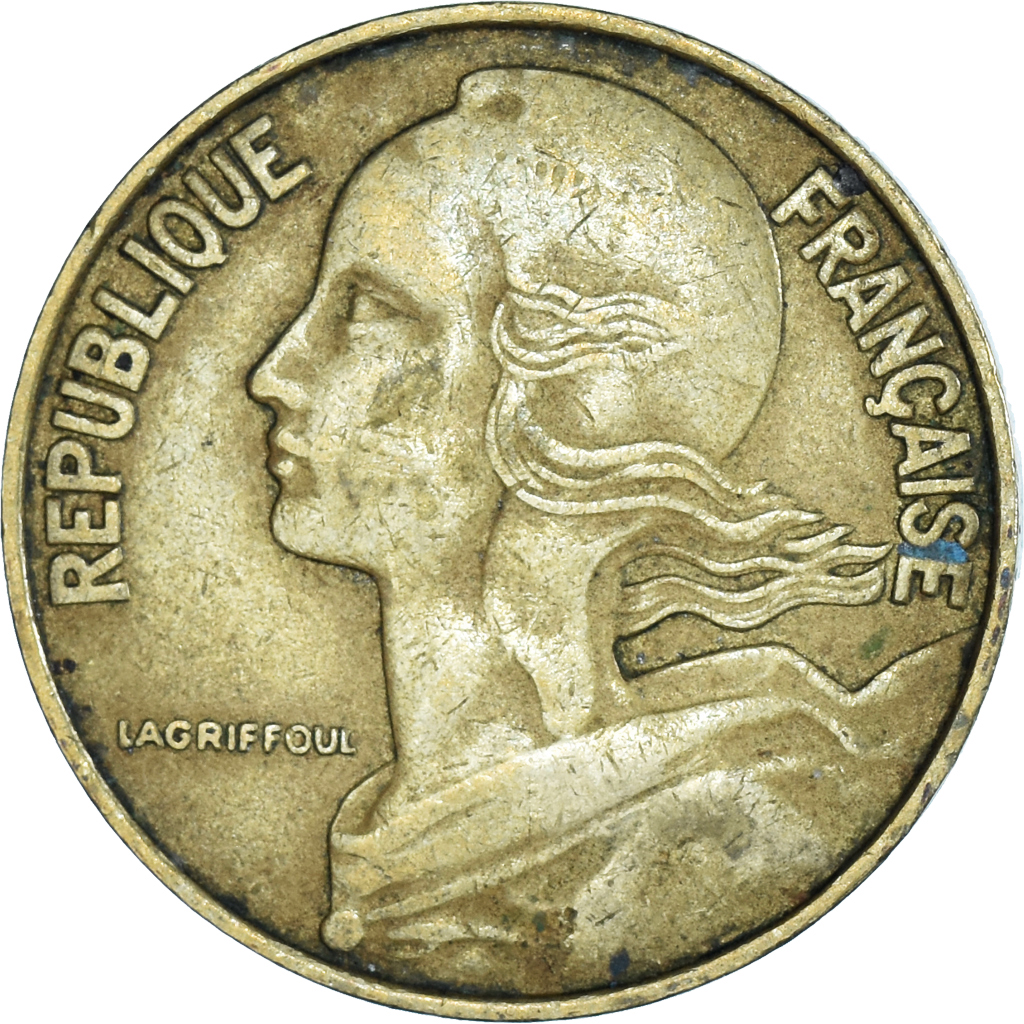 Coin, France, 20 Centimes, 1964 | European Coins