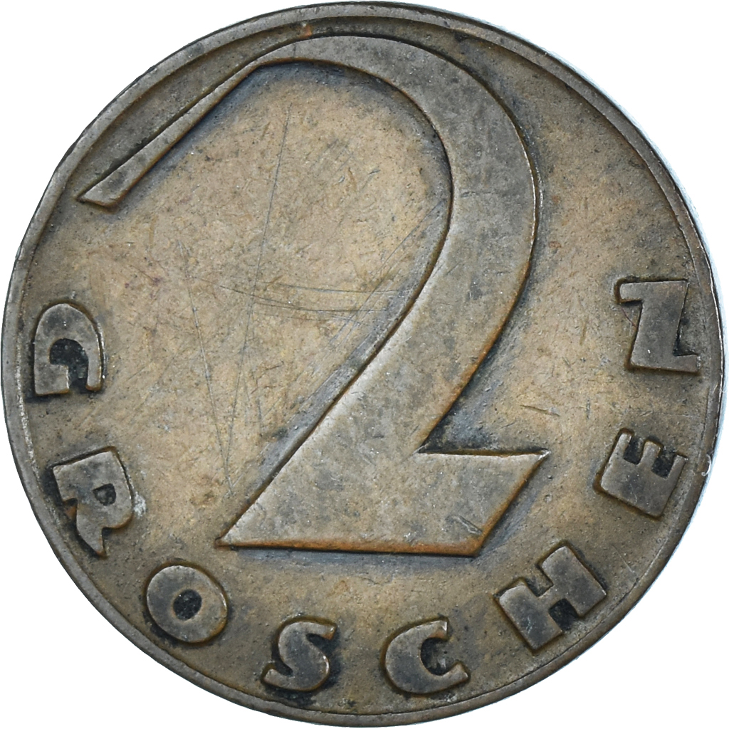 Coin, Austria, 2 Groschen, 1926 | European Coins