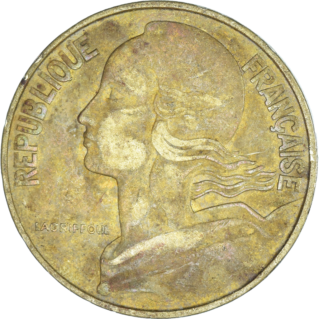 Coin, France, 20 Centimes, 1963 | European Coins