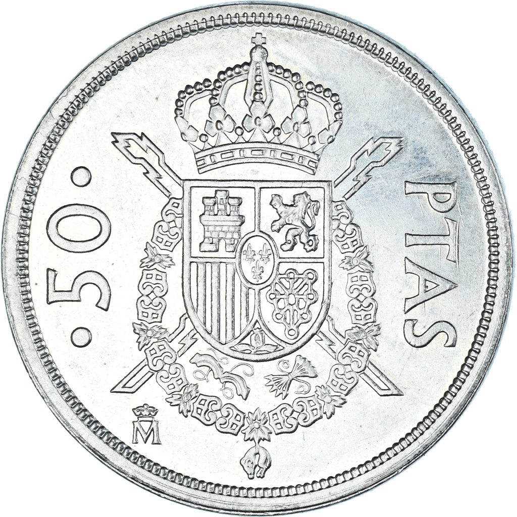 Coin, Spain, 50 Pesetas, 1982 | European Coins