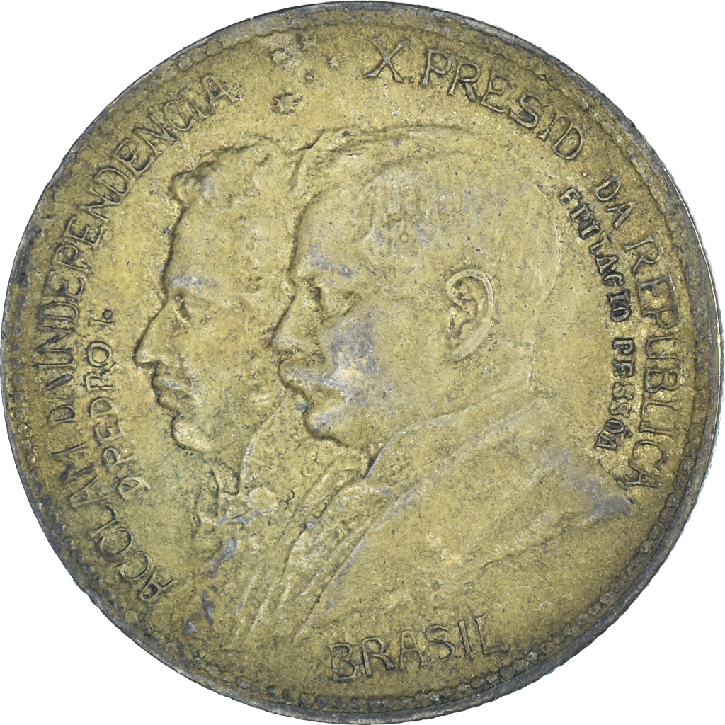 Coin, Brazil, 500 Reis, 1922 | South American Coins
