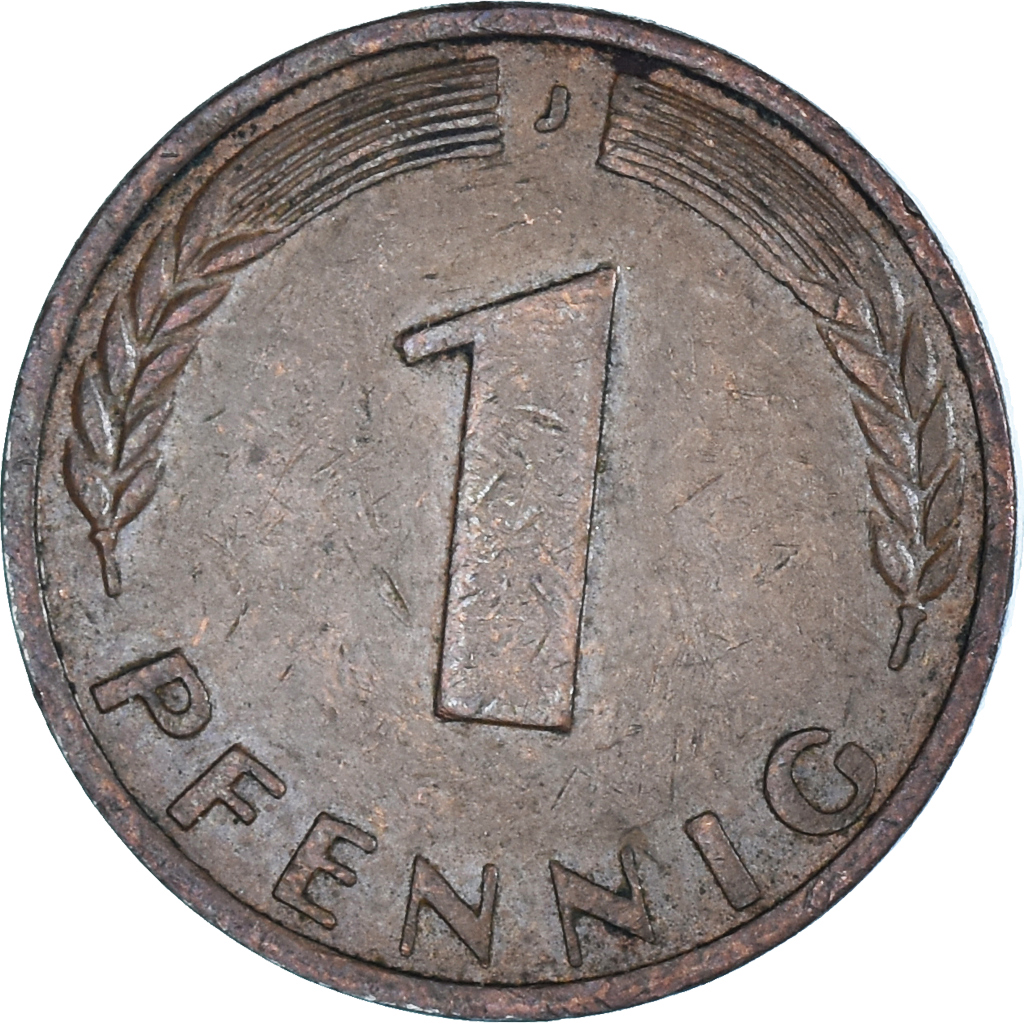 Coin, Germany, Pfennig, 1966 | European Coins