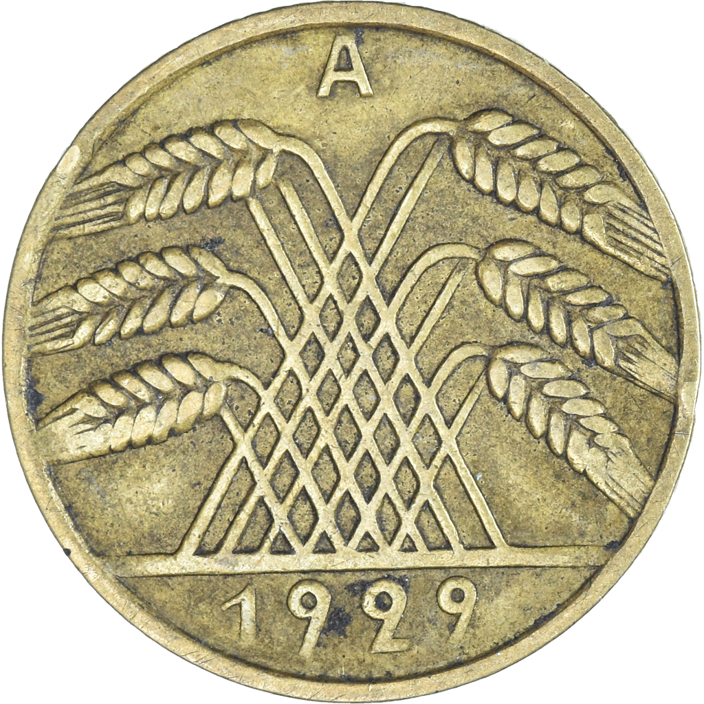 Coin, Germany, 10 Reichspfennig, 1929 | European Coins