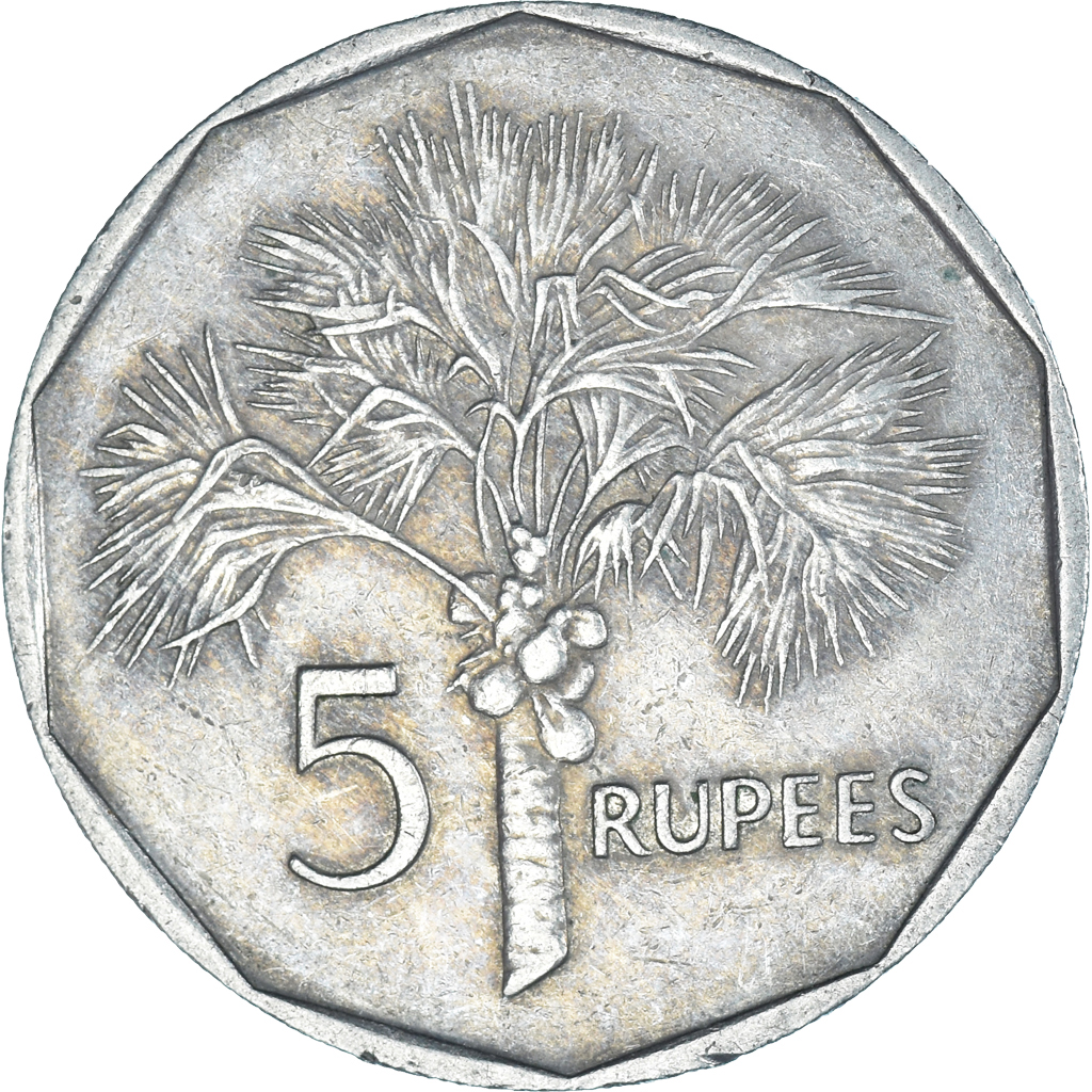 Coin, Seychelles, 5 Rupees, 1982 | African Coins