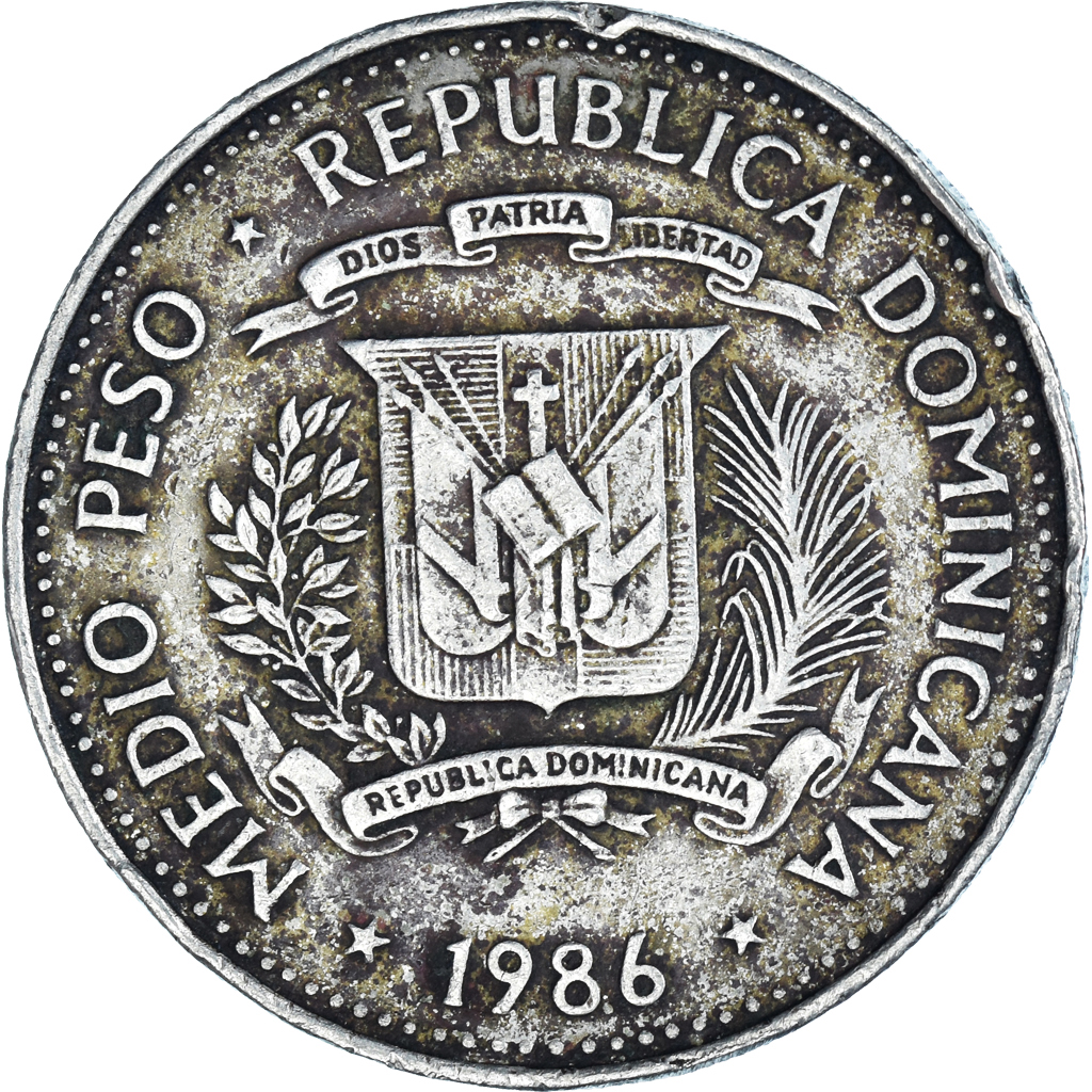 [#1453999] moneda, república dominicana, 1/2 pe - Compra venta en ...