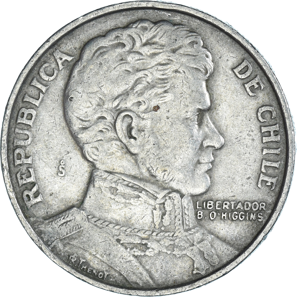 Coin, Chile, Peso, 1977 | South American Coins