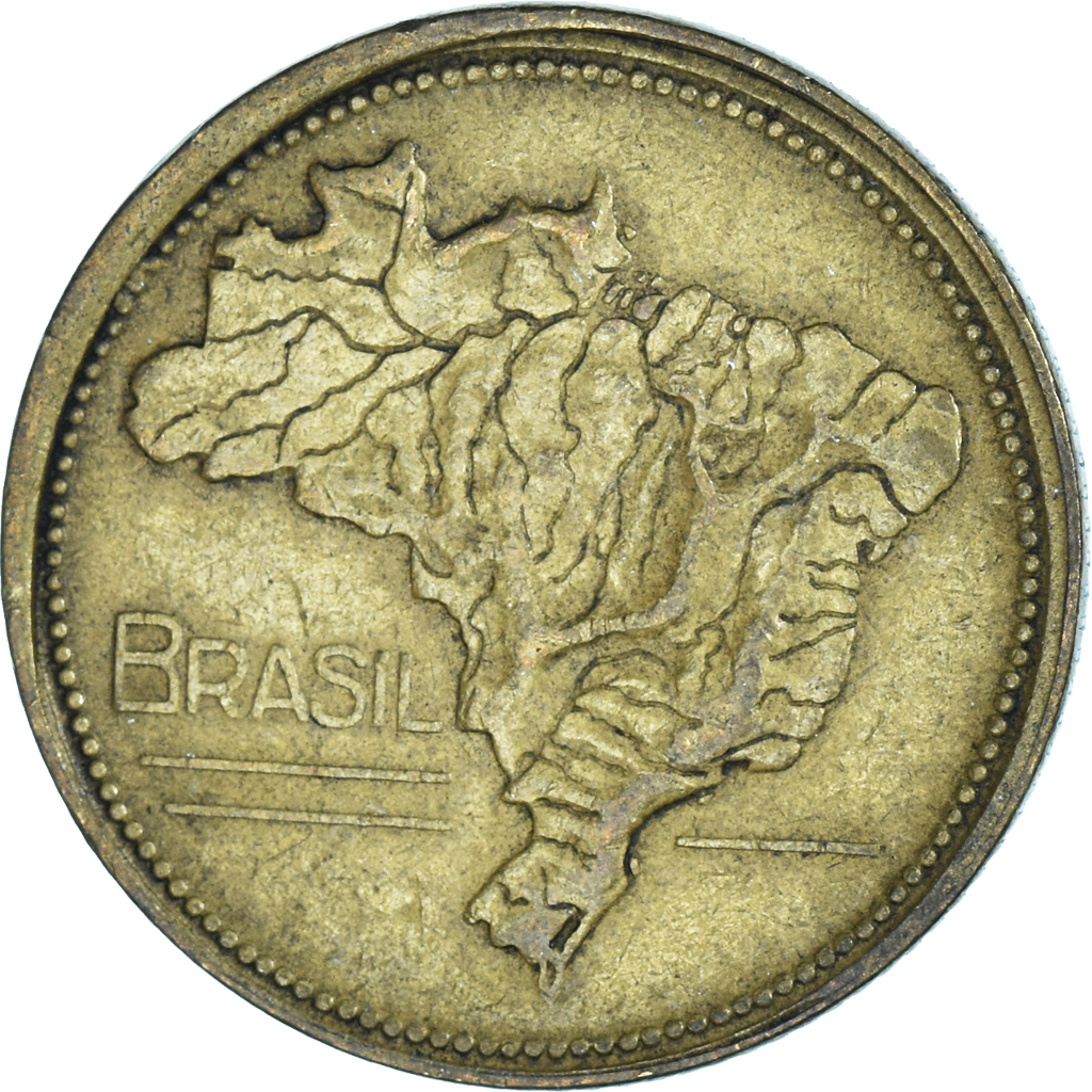 Coin, Brazil, Cruzeiro, 1945 | South American Coins