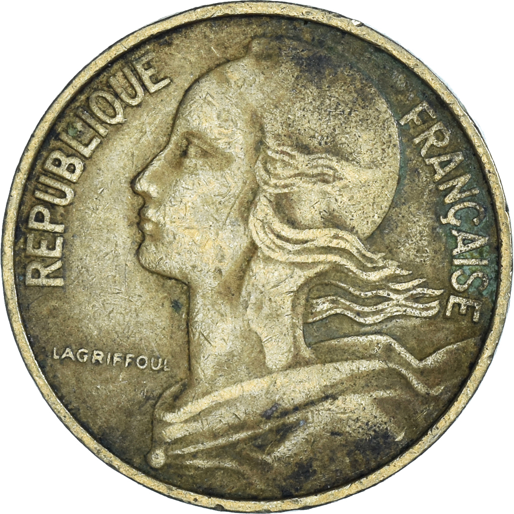 Coin, France, 10 Centimes, 1964 | European Coins