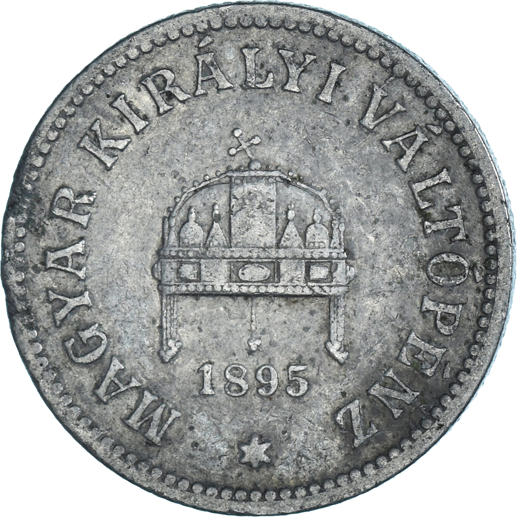 Coin, Hungary, 10 Filler, 1895 | European Coins