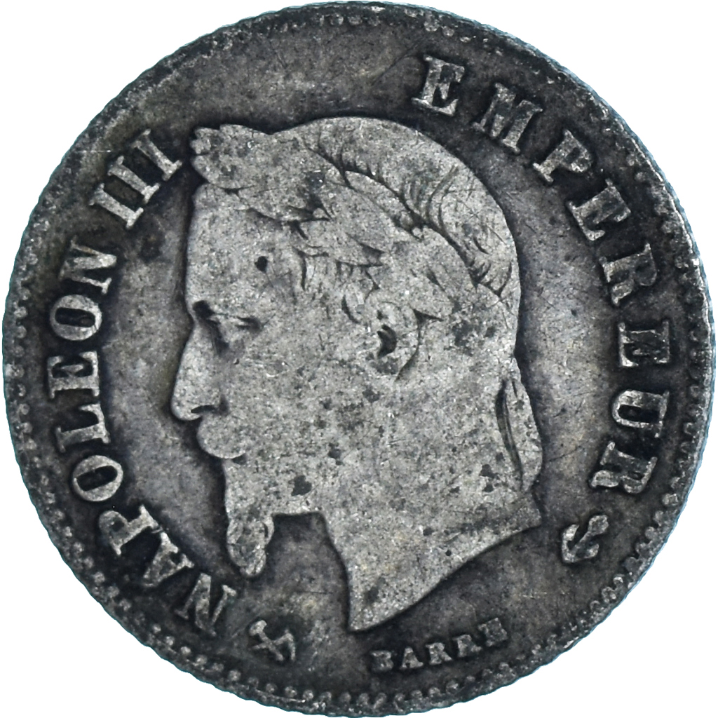Coin, France, 20 Centimes, 1866 | European Coins