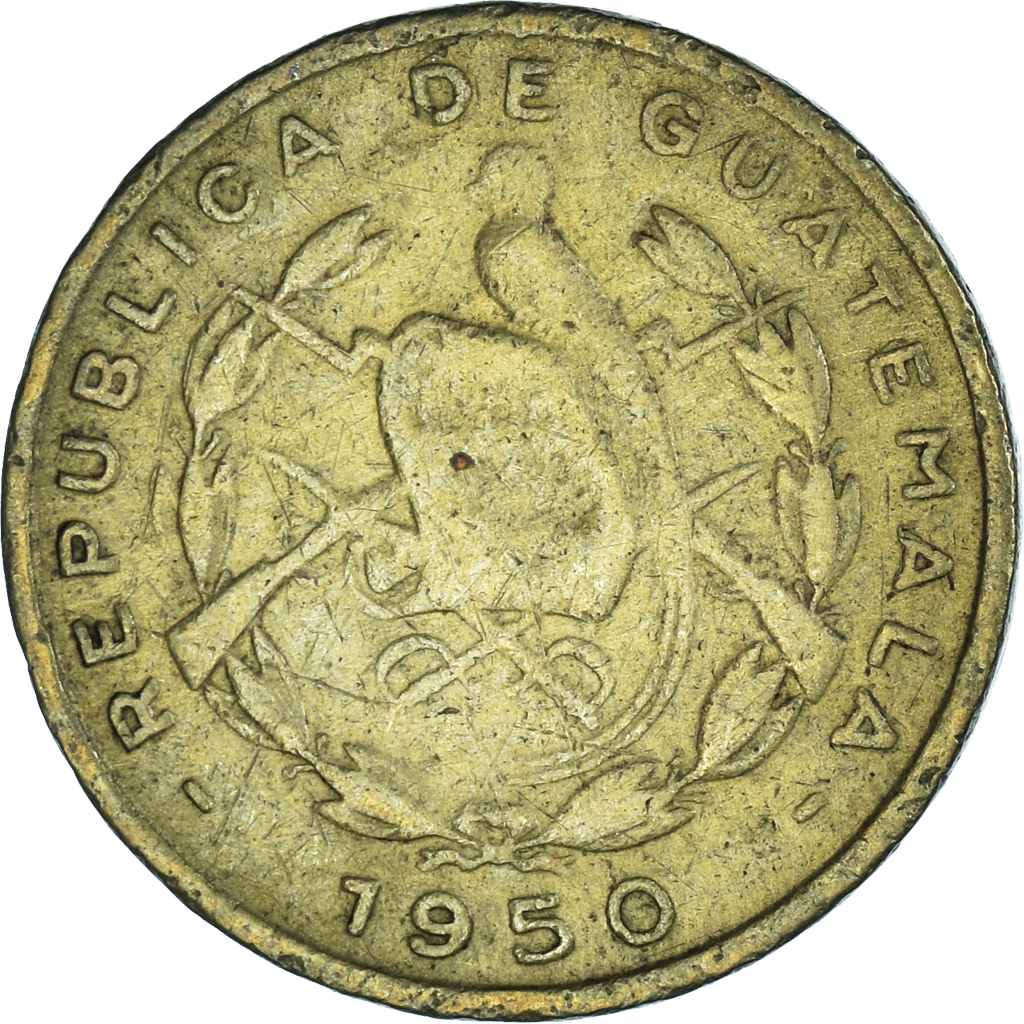 Coin, Guatemala, Centavo, Un, 1950 | North & Central American and ...