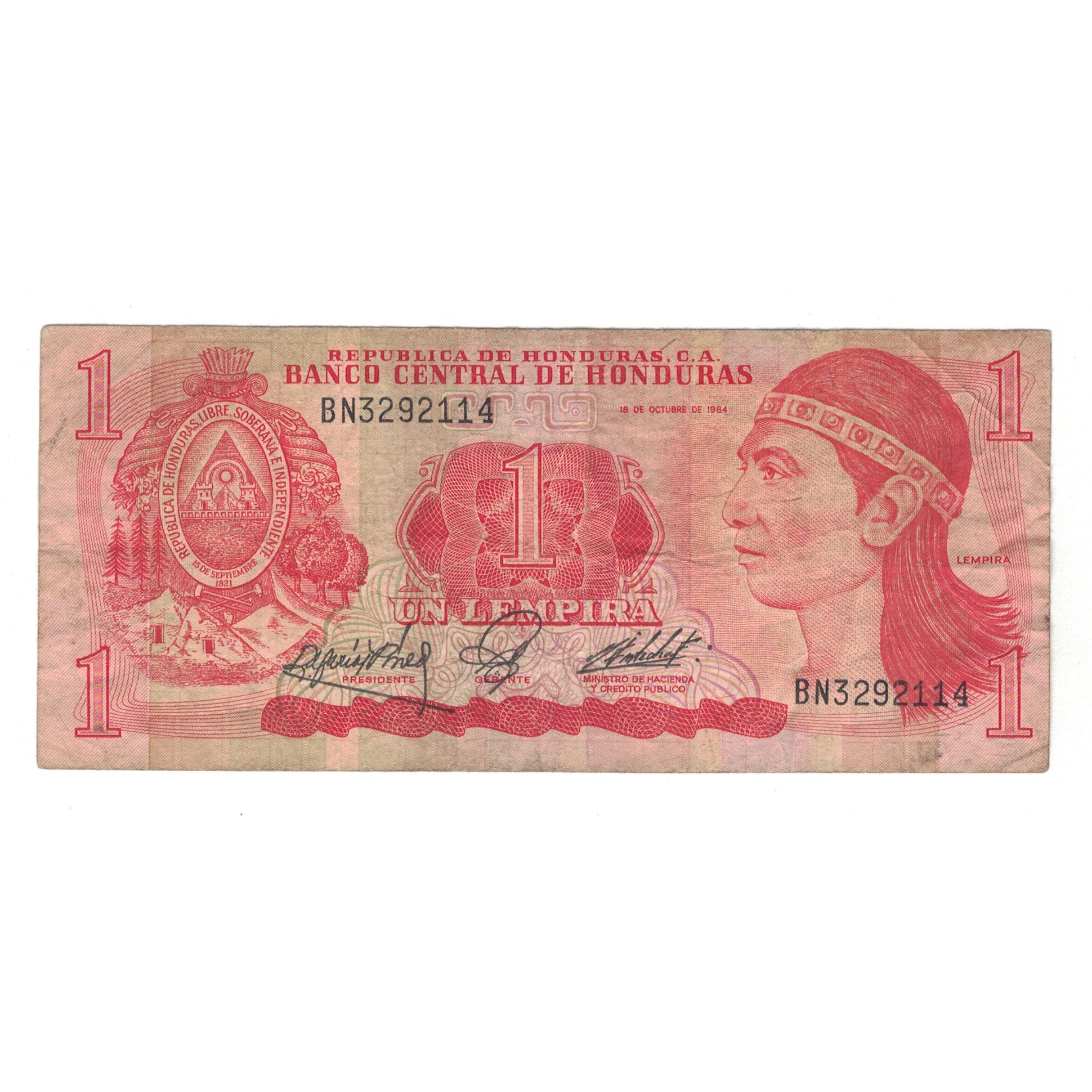 [#146491] billete, 1 lempira, 1984, honduras, 1 - Compra venta en ...