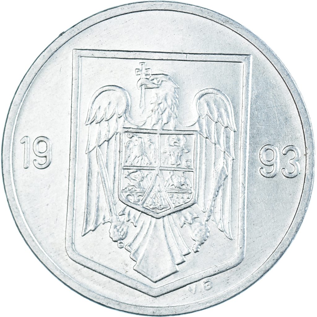 Coin, Romania, 10 Lei, 1993 | European Coins