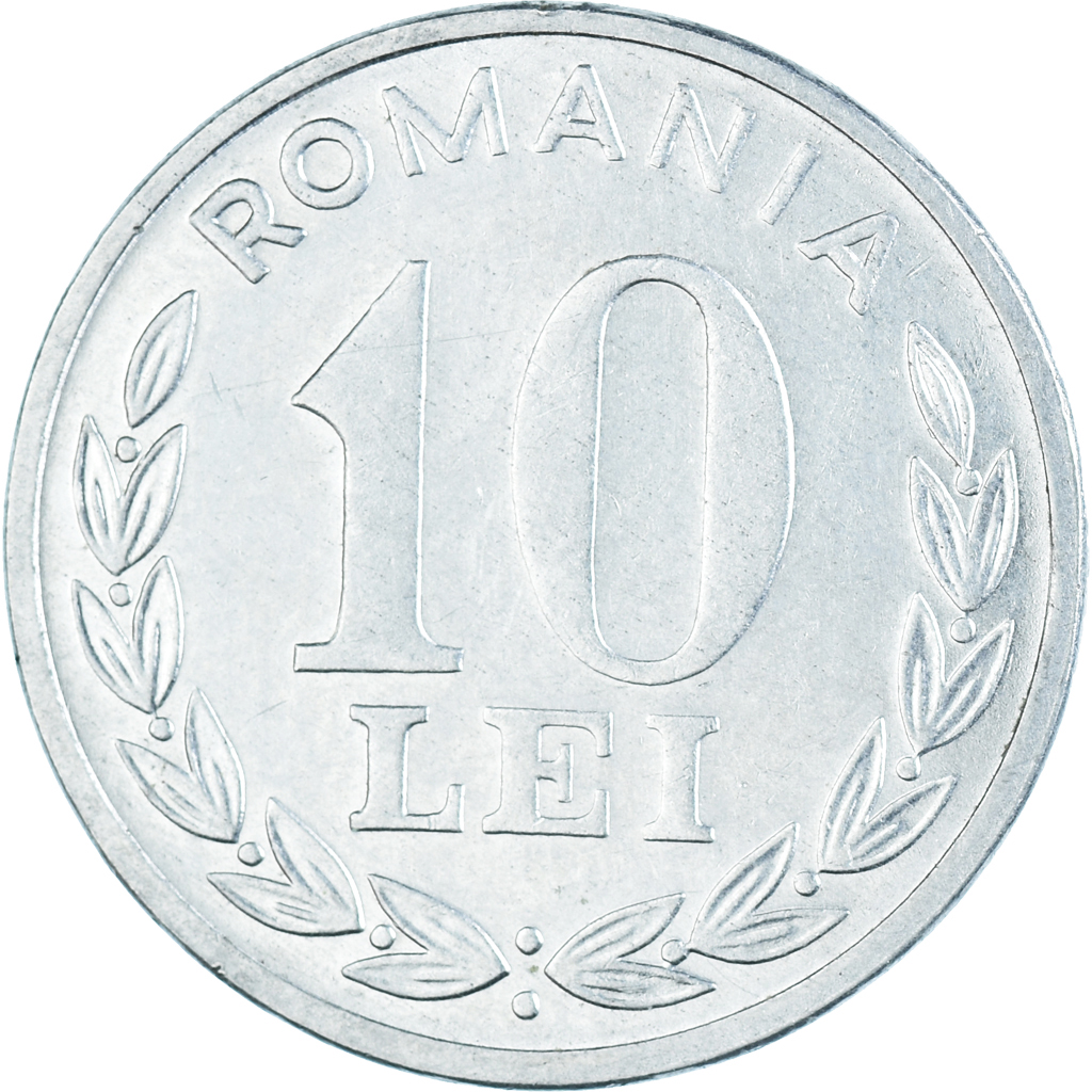 Coin, Romania, 10 Lei, 1993 | European Coins