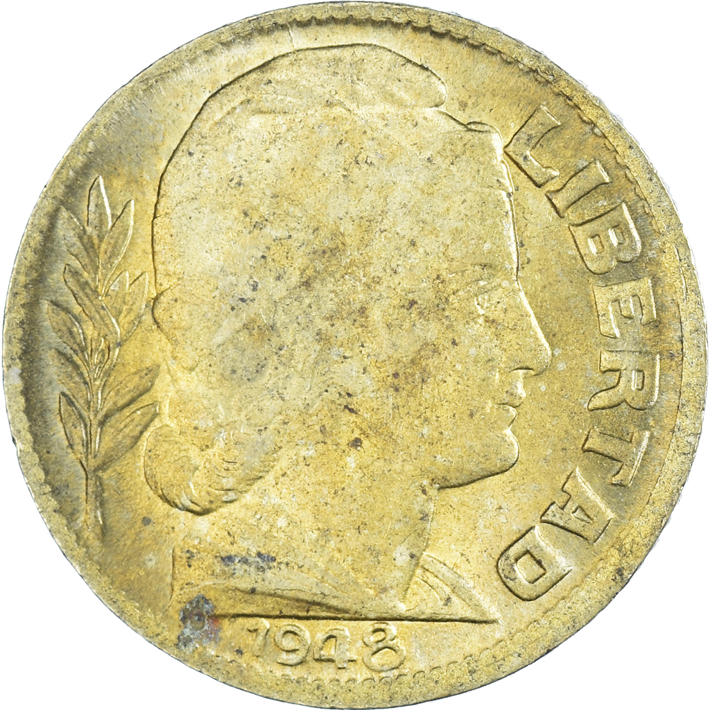 Coin, Argentina, 10 Centavos, 1948 | South American Coins