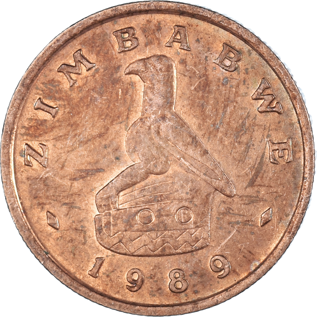 Coin, Zimbabwe, Cent, 1989 | African Coins