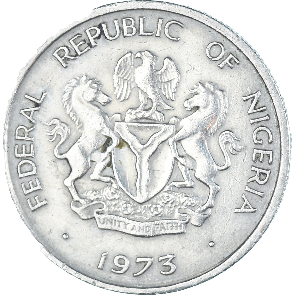 Coin, Nigeria, 5 Kobo, 1973 | African Coins
