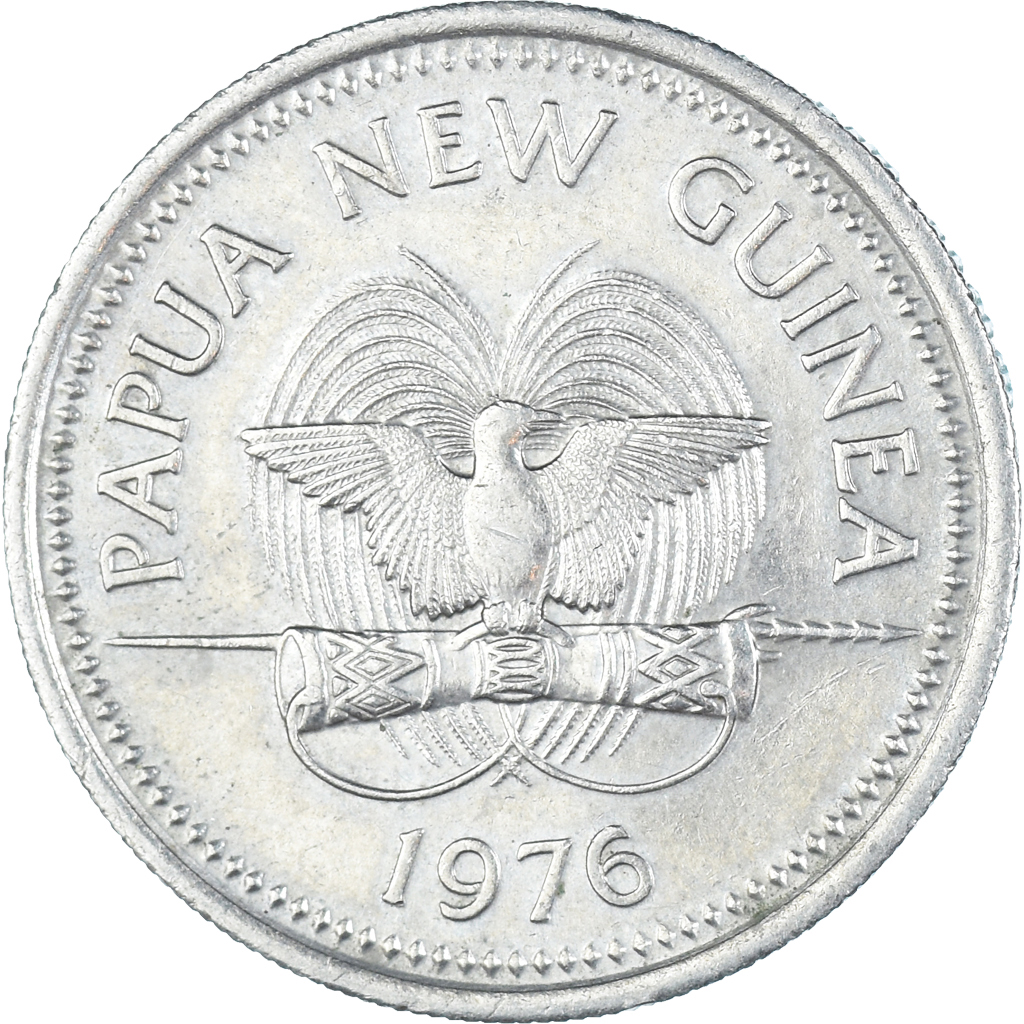 Coin, Guinea, 10 Toea, 1976 | Australian & Oceanian Coins