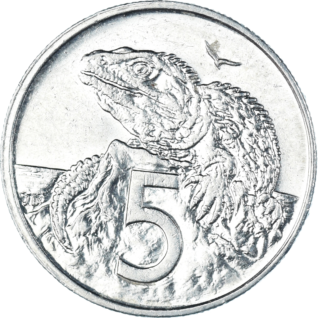 Coin, New Zealand, 5 Cents, 1988 | Australian & Oceanian Coins