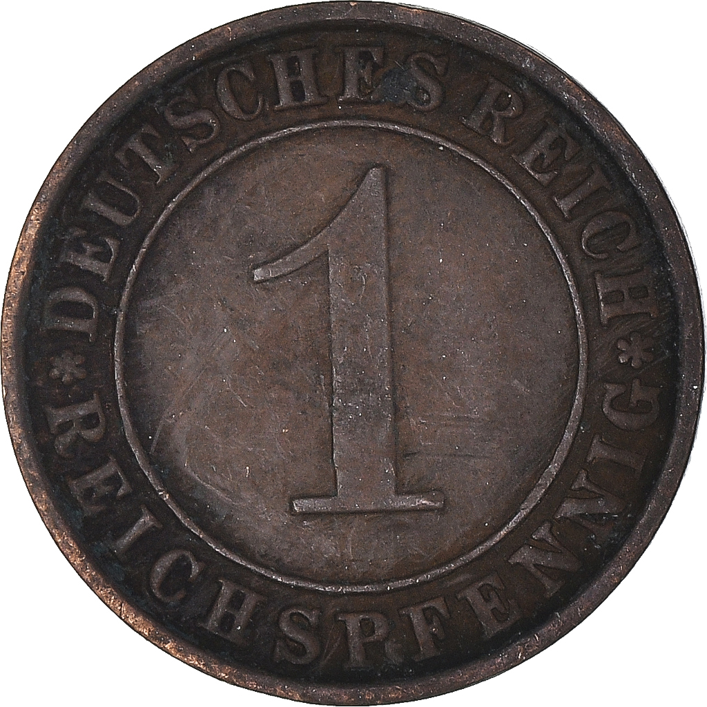 Coin, Germany, Reichspfennig, 1932 | European Coins
