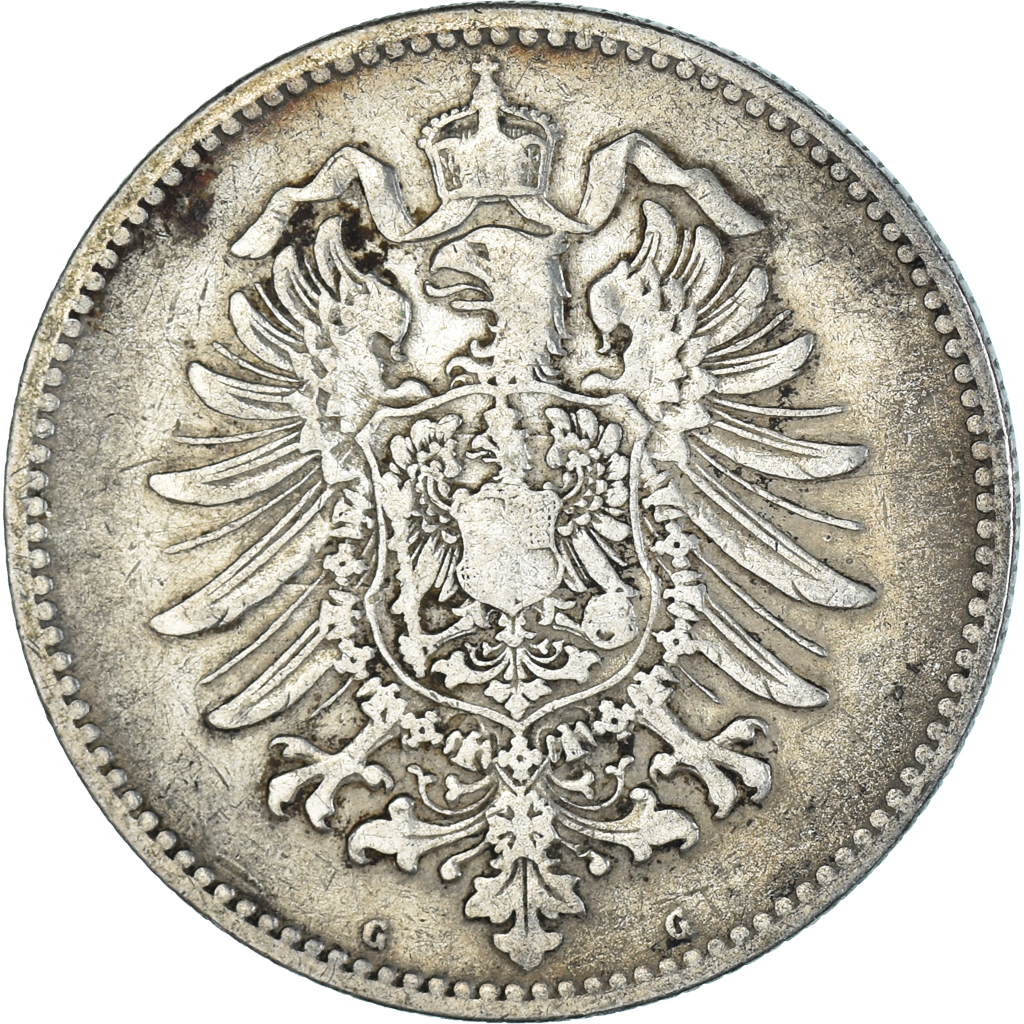 Coin, Germany, Mark, 1876 | European Coins