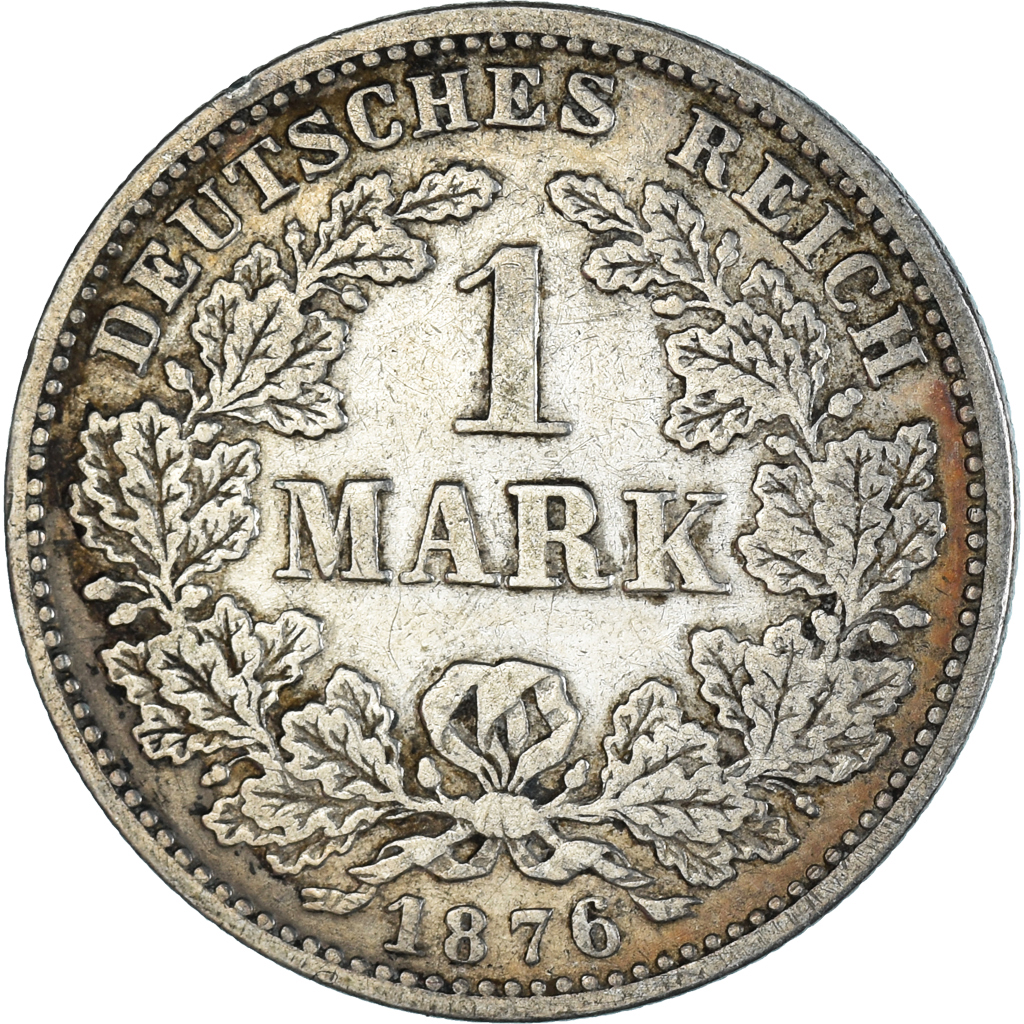 Coin, Germany, Mark, 1876 | European Coins