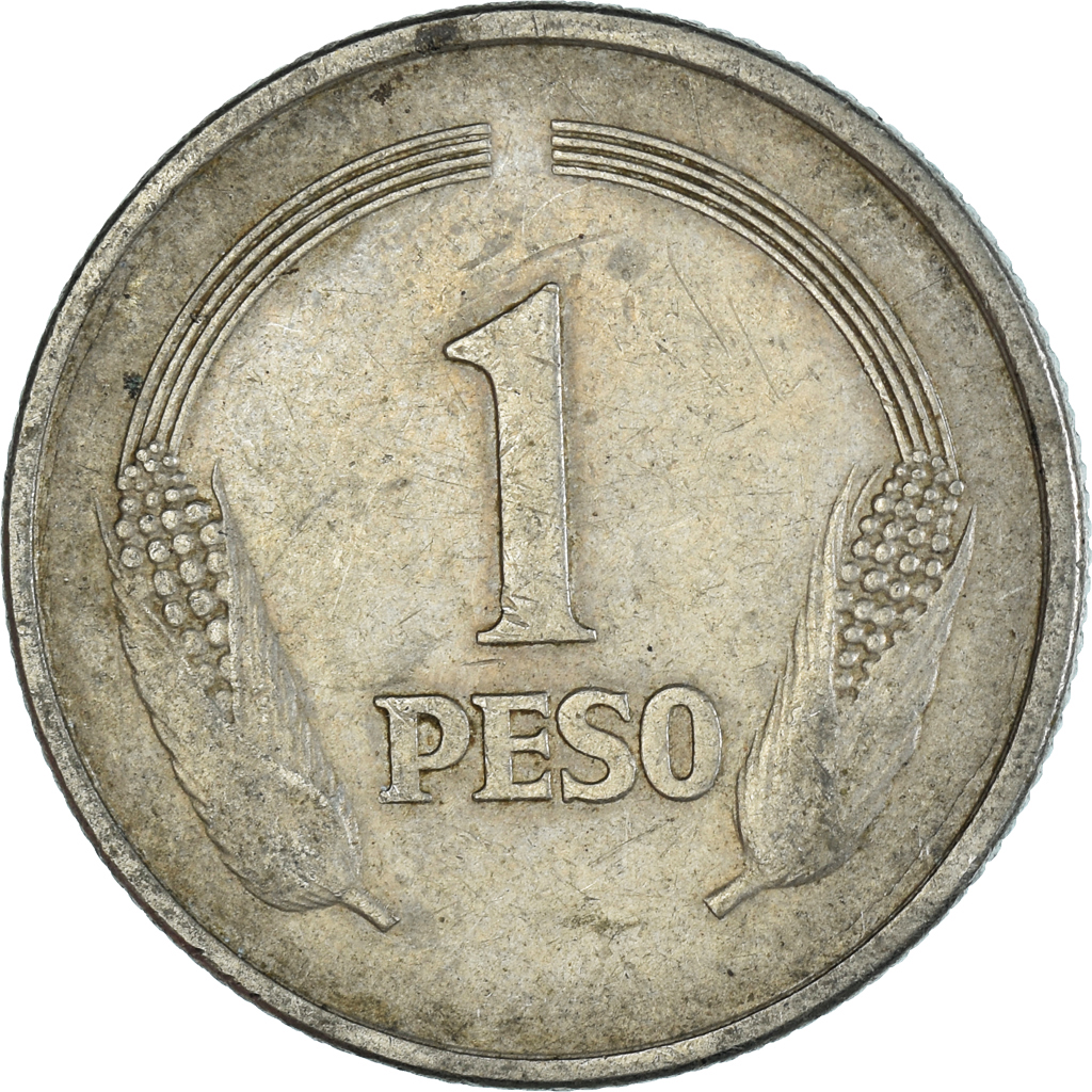 Coin, Colombia, Peso, 1974 | South American Coins