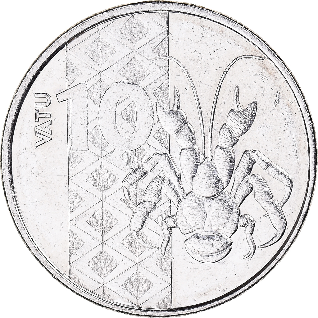 Coin, Vanuatu, 10 Vatu, 2015 | Australian & Oceanian Coins