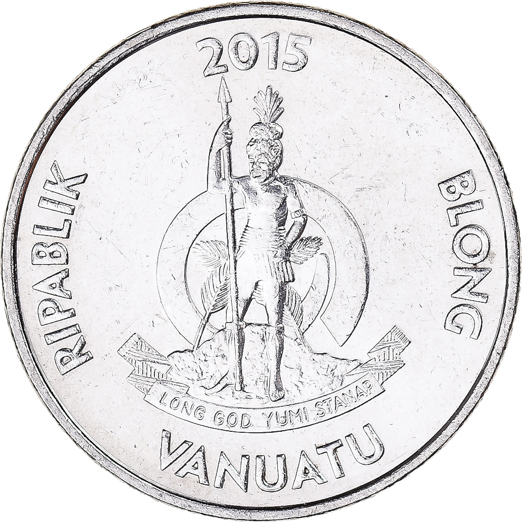 Coin, Vanuatu, 10 Vatu, 2015 | Australian & Oceanian Coins