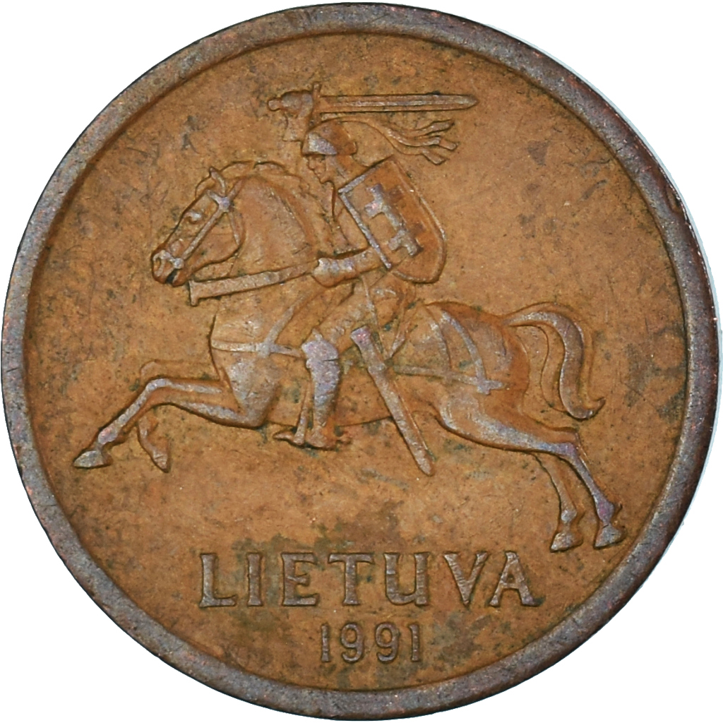 Coin, Lithuania, 20 Centu, 1991 | European Coins