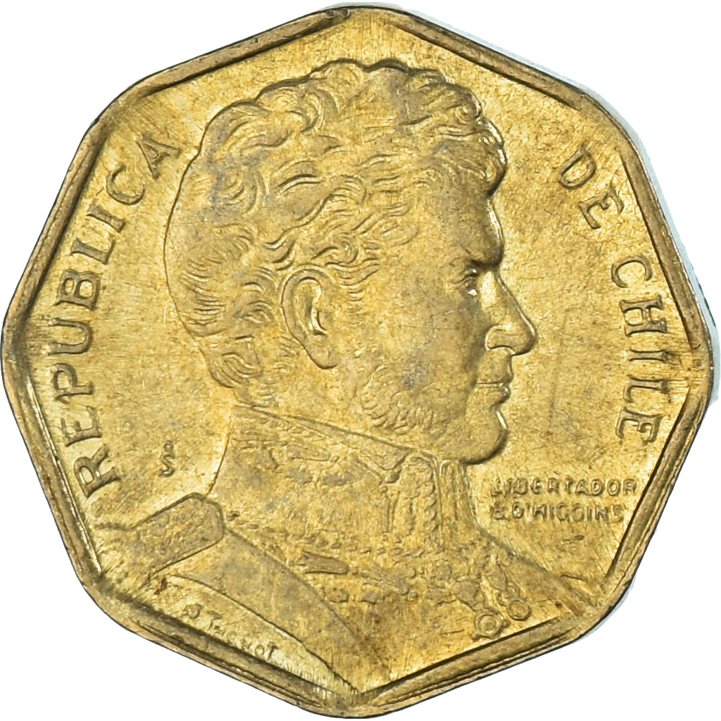 Coin, Chile, 5 Pesos, 1995 | South American Coins