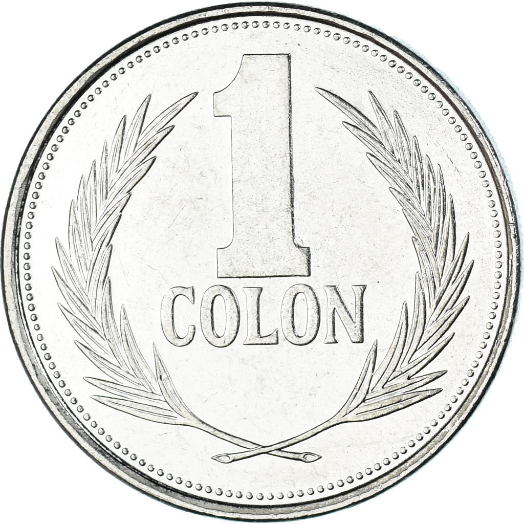 Coin, El Salvador, Colon, 1993 | North & Central American and Caribbean ...