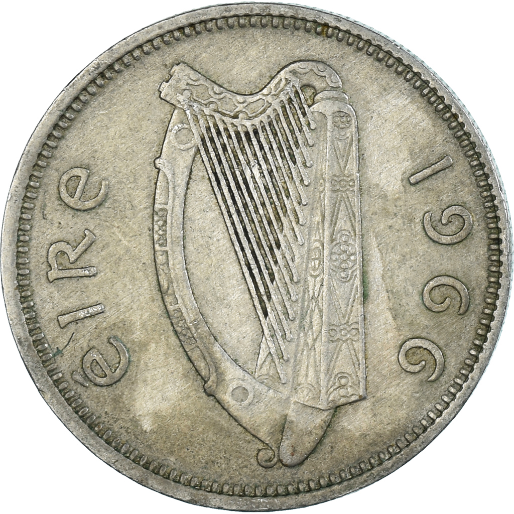 Coin, Ireland, Shilling, 1966 | European Coins