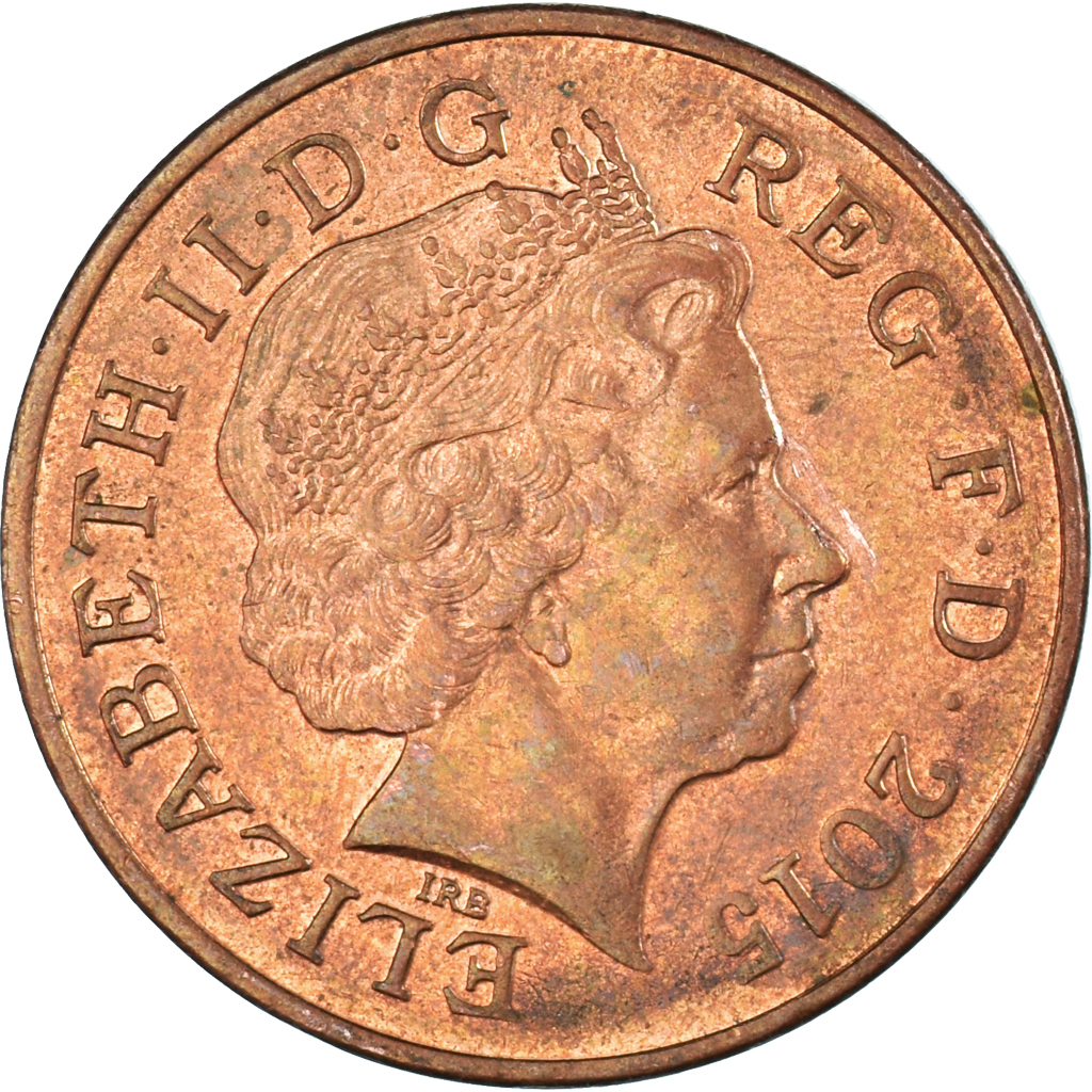 Coin, Great Britain, 2 Pence, 2015 | European Coins