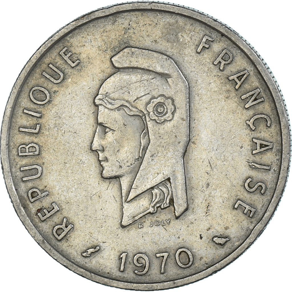 Coin, FRENCH AFARS & ISSAS, 50 Francs, 1970 | European Coins