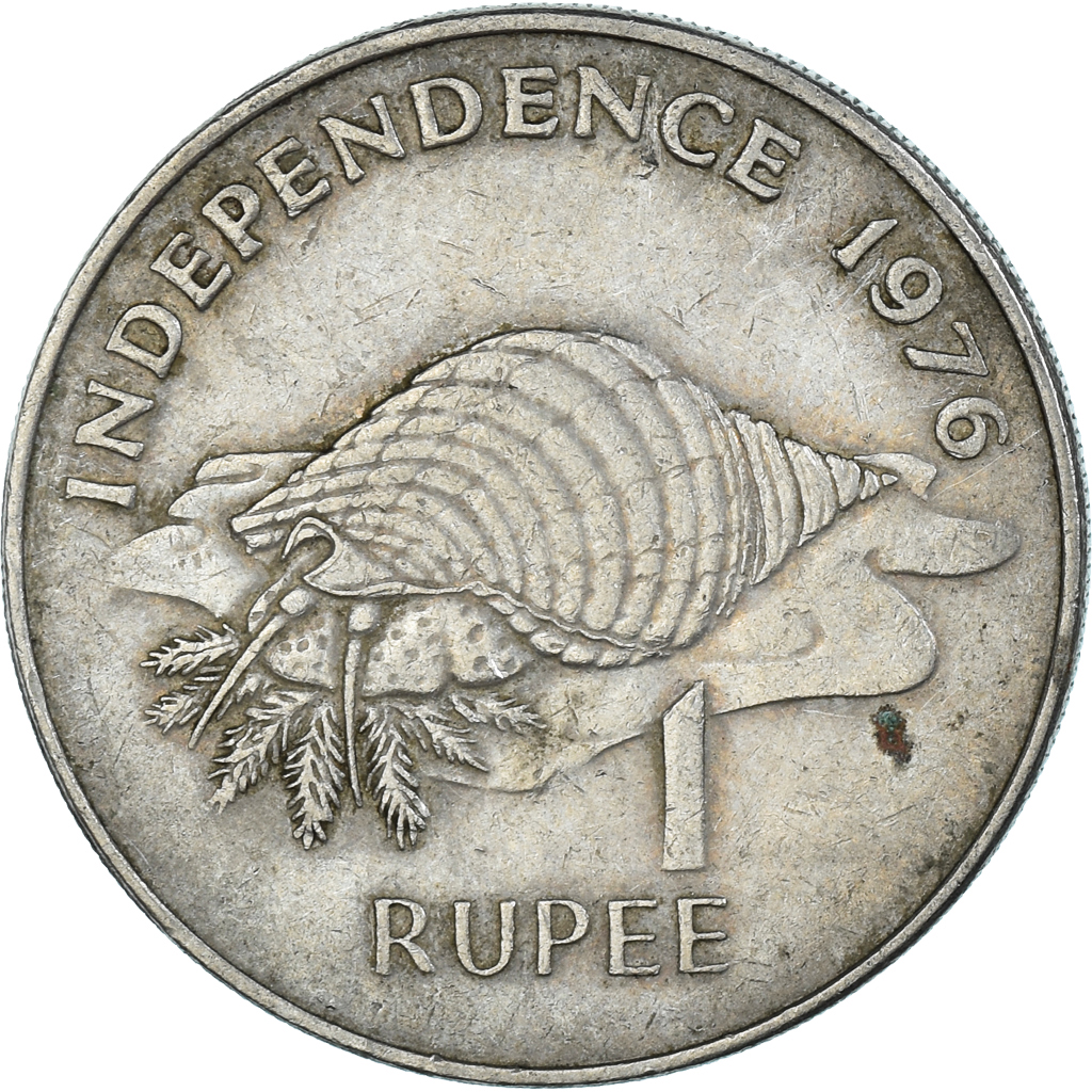 Coin, Seychelles, Rupee, 1976 | African Coins