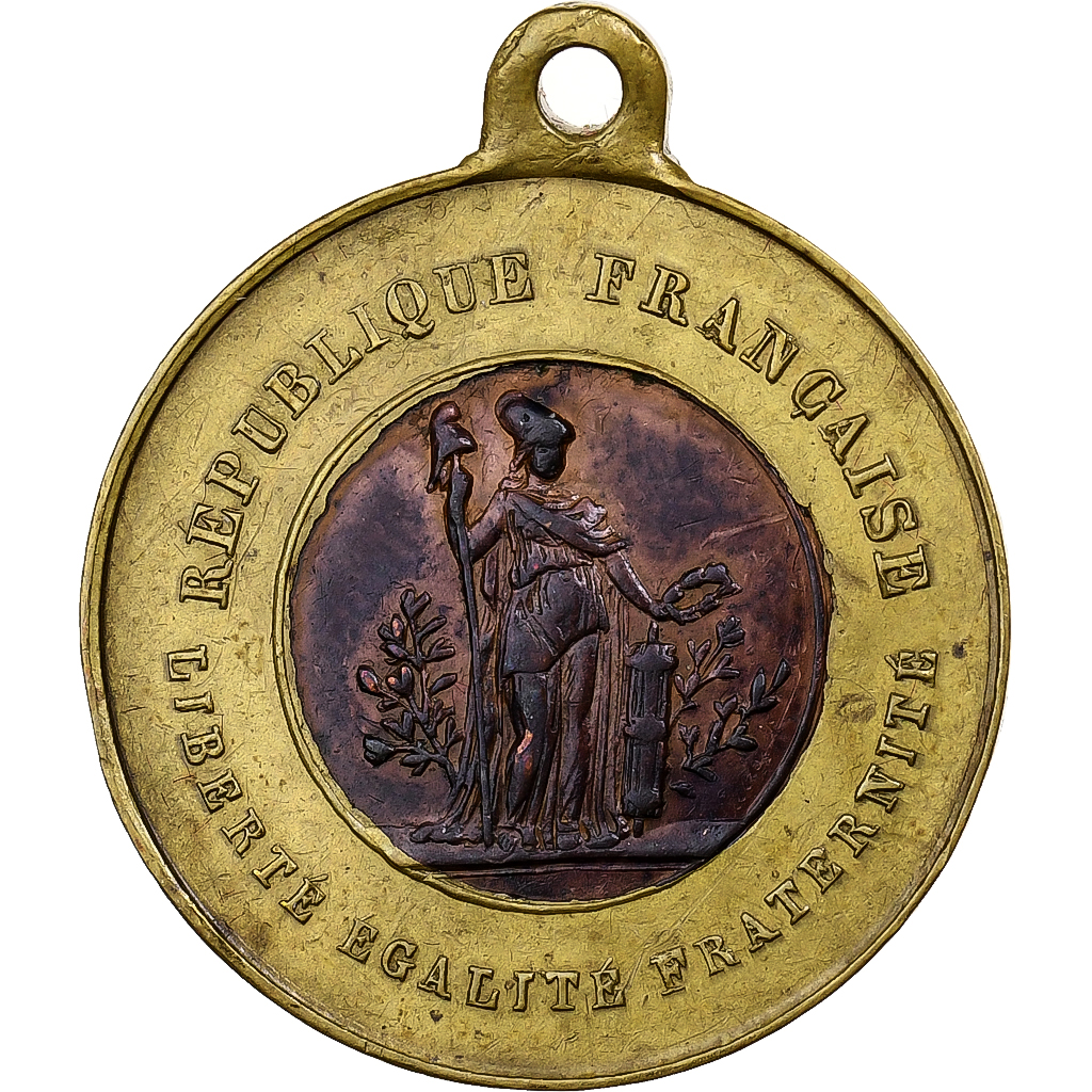 France, Medal, Louis Napoléon Bonaparte, Président de la République, 1848