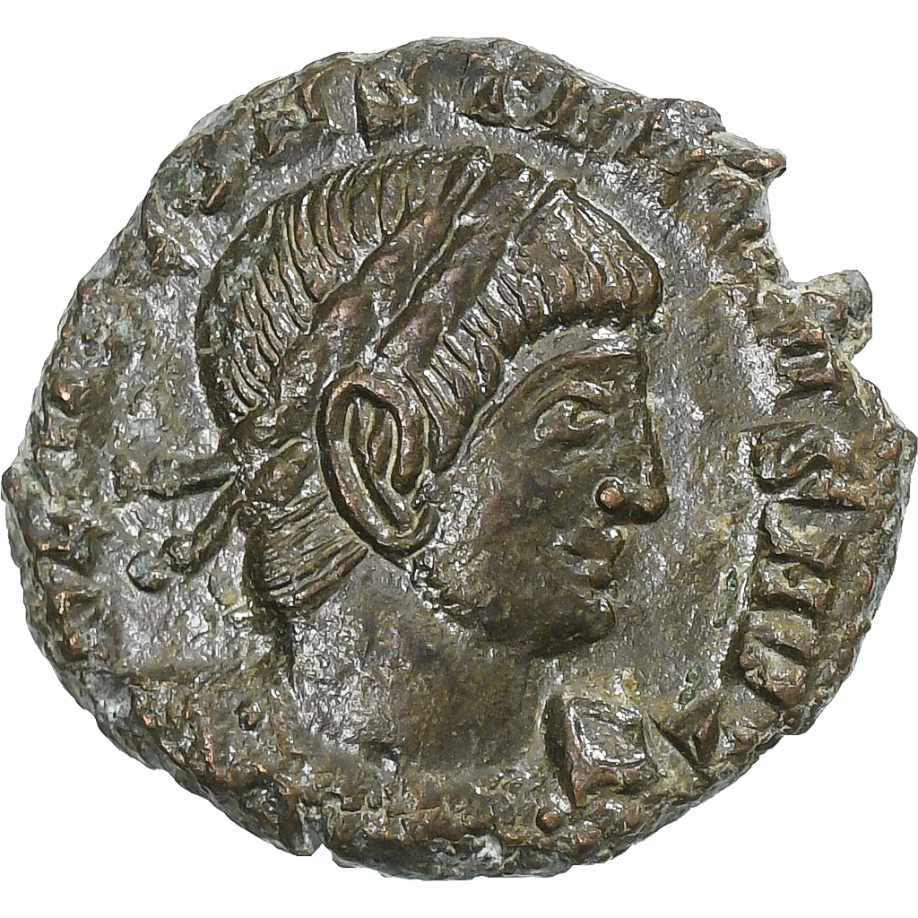 Constantine I, Follis, 4th century AD, Imitation, Bronze, | Roman ...