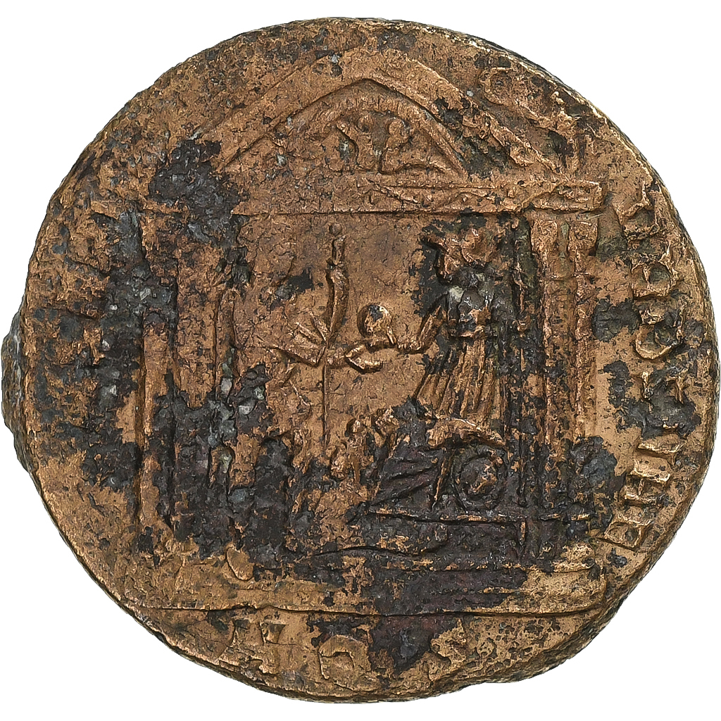 Maxentius, Follis, 307, Aquileia, Bronze, , RIC:113 | Roman Imperial Coins