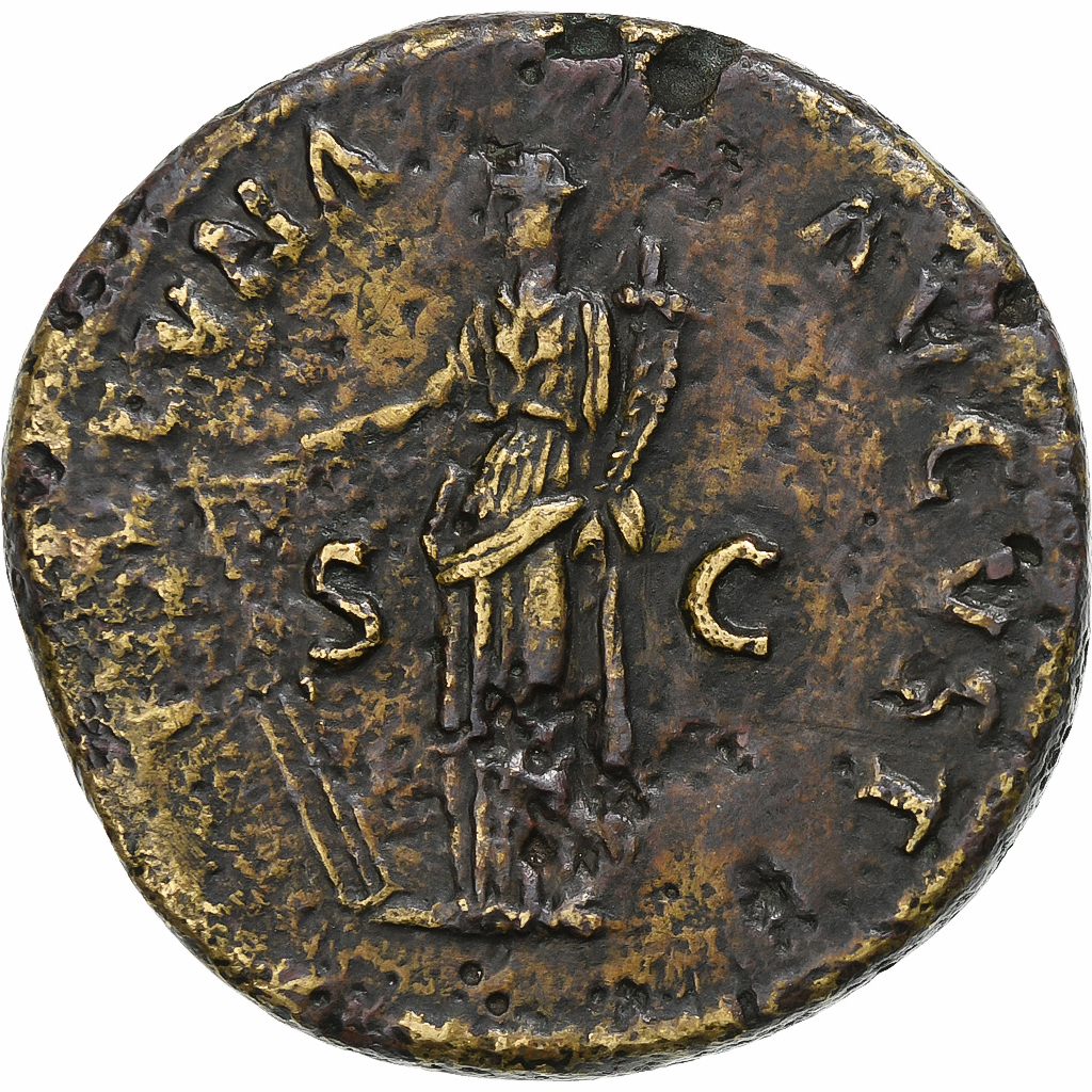 Nerva, Sestertius, 97, Rome, Bronze, , RIC:83 | Roman Imperial Coins