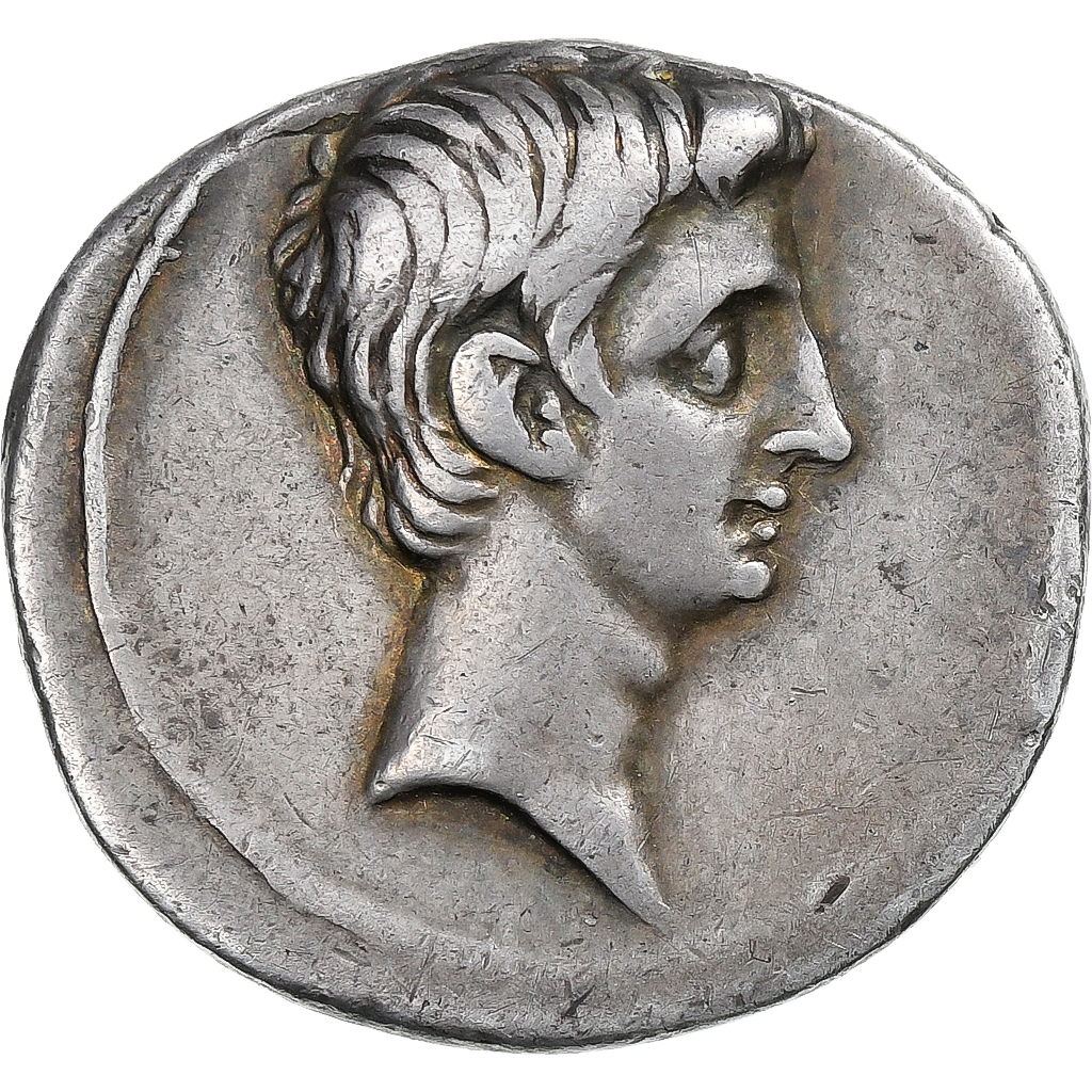 Octavian, Denarius, 29-27 BC, Rome, Silver, | Roman Imperial Coins