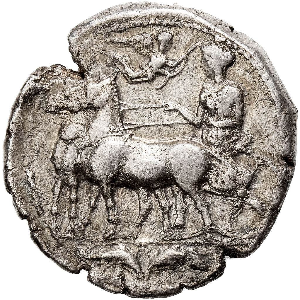 Sicily, Tetradrachm, ca. 412-408 BC, Messana, Silver, , HGC:2-795