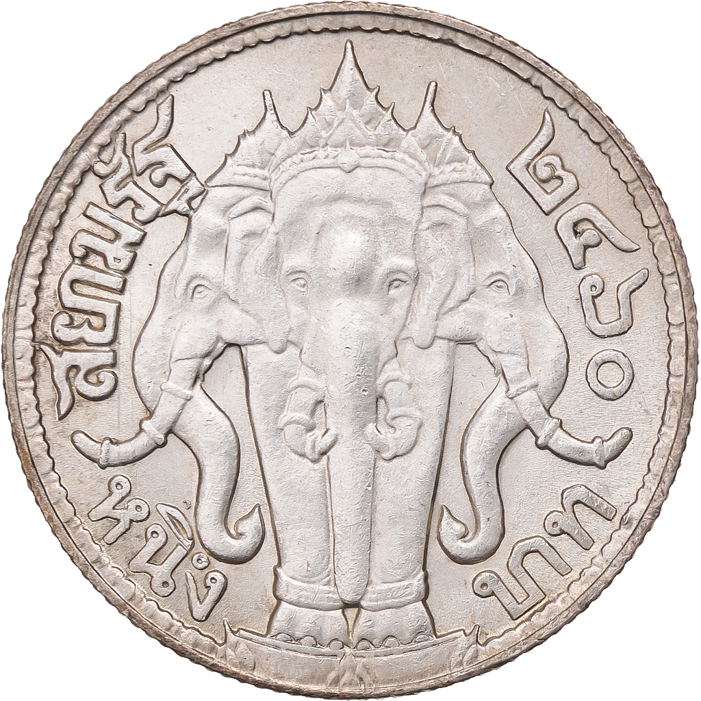 Thailand, Rama VI, Baht, 2459 (1916), Silver, | Asian and Middle ...