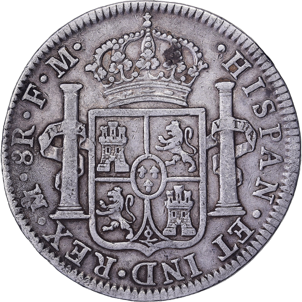 Mexico, Carlos IV, 8 Reales, 1795, Mexico City, Silver, | North ...