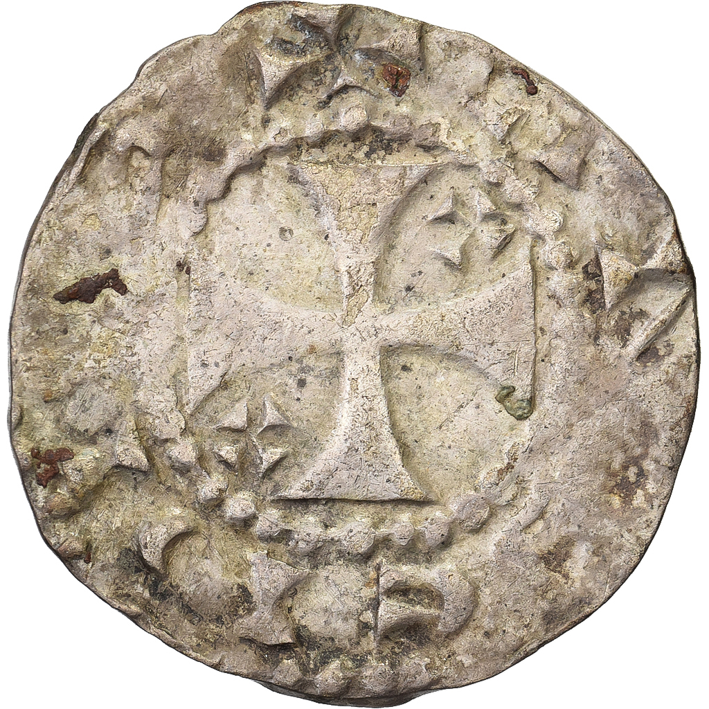 Corbie Abbey, Picardie, Denier, 11-12th century, Billon, | European Coins