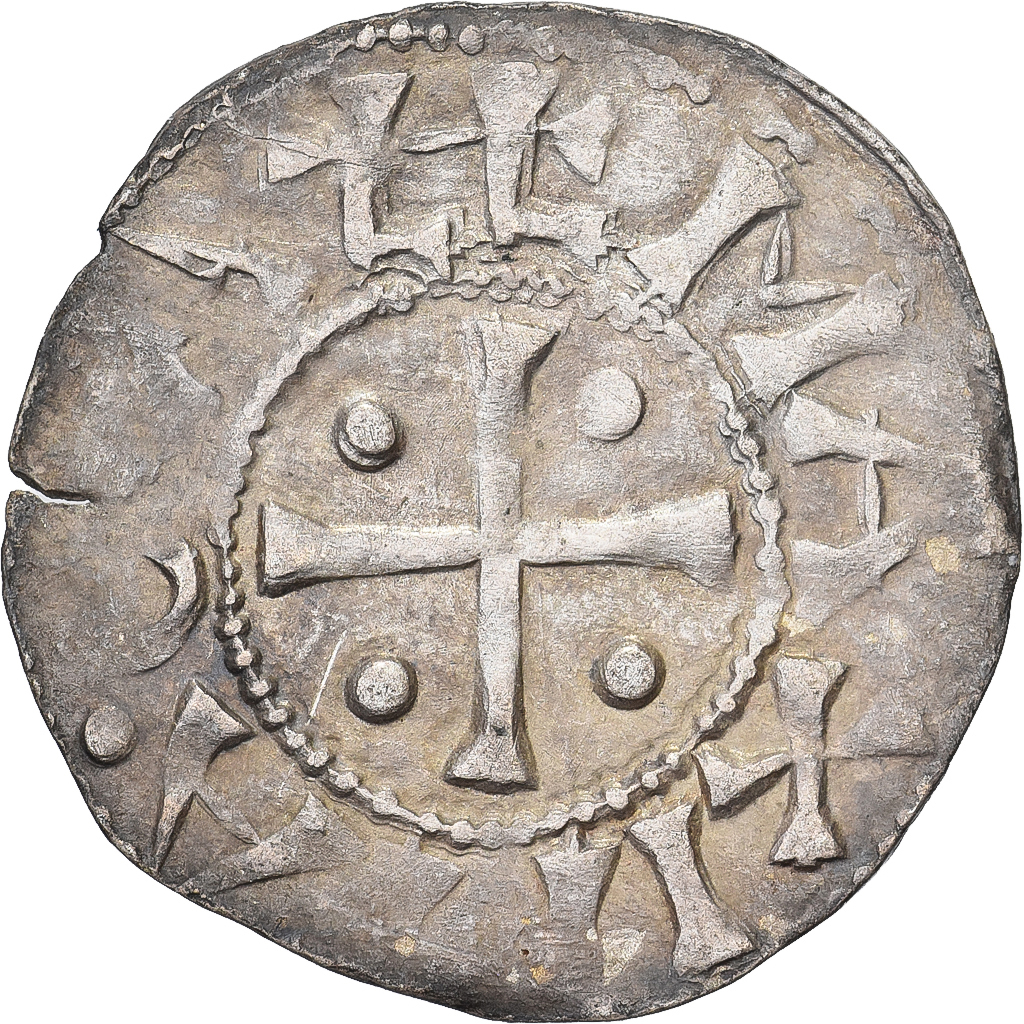 Archbishopric of Vienne, Denier, ca. 1150-1200, Billon, , Boudeau:1045
